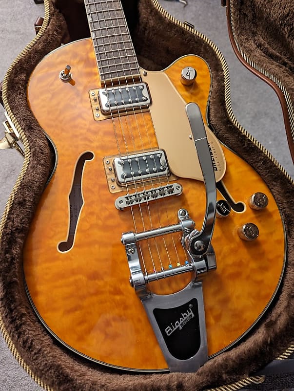 Gretsch G5655T-QM Elec. package, w/case choice, setup, shirt, | Reverb