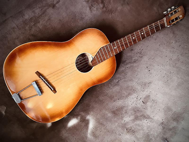 vintage guitar Hopf Original, parlor, Red Label 1946-1948, | Reverb UK