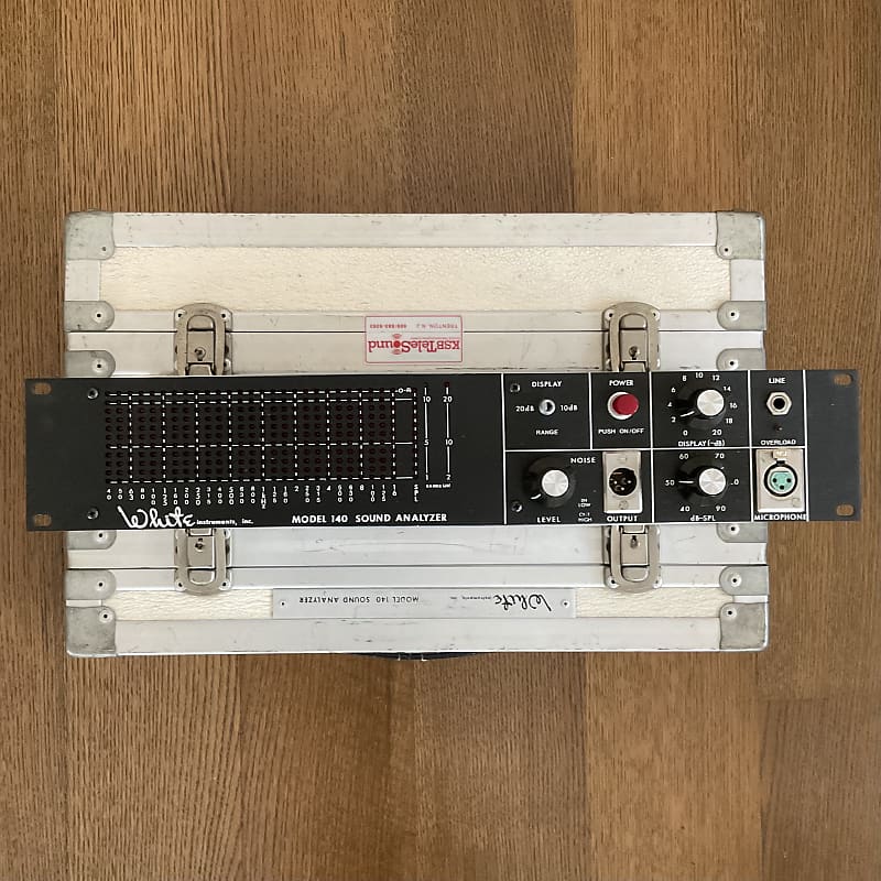 White Instruments 140 Sound Analyzer - Black | Reverb