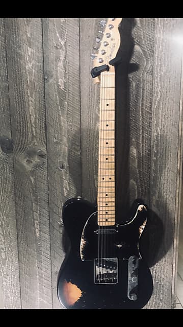 Fender FSR Telecaster with TBX Mid Boost Custom 2013 Black | Reverb