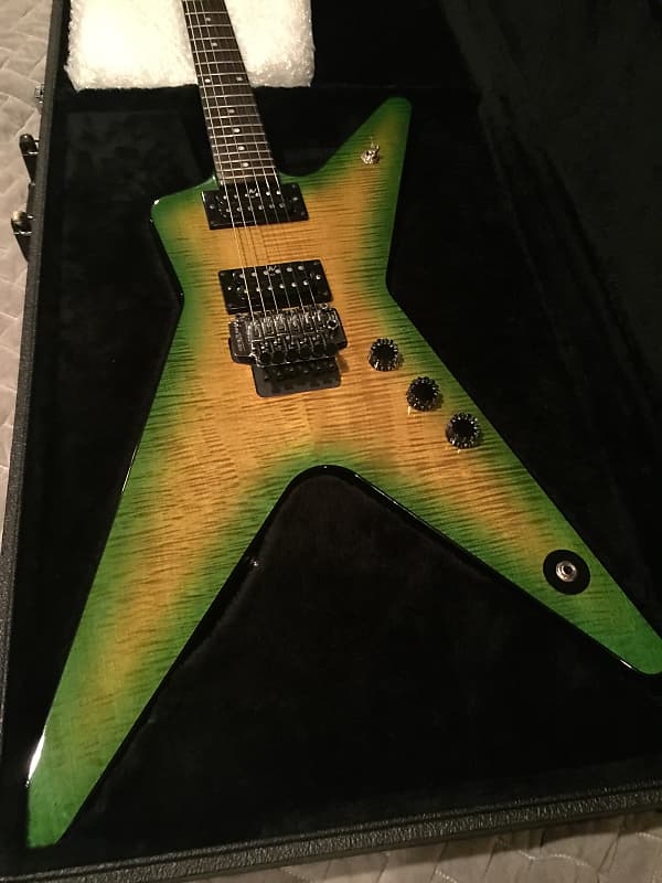 1999 Washburn Dime 333 Dime Slime Dimebag Darrell Signature | Reverb