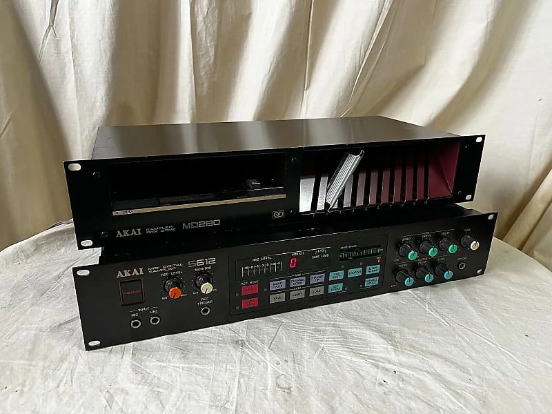 Akai S612 MIDI DIGITAL SAMPLER & MD280 SAMPLER DISK | Reverb Australia