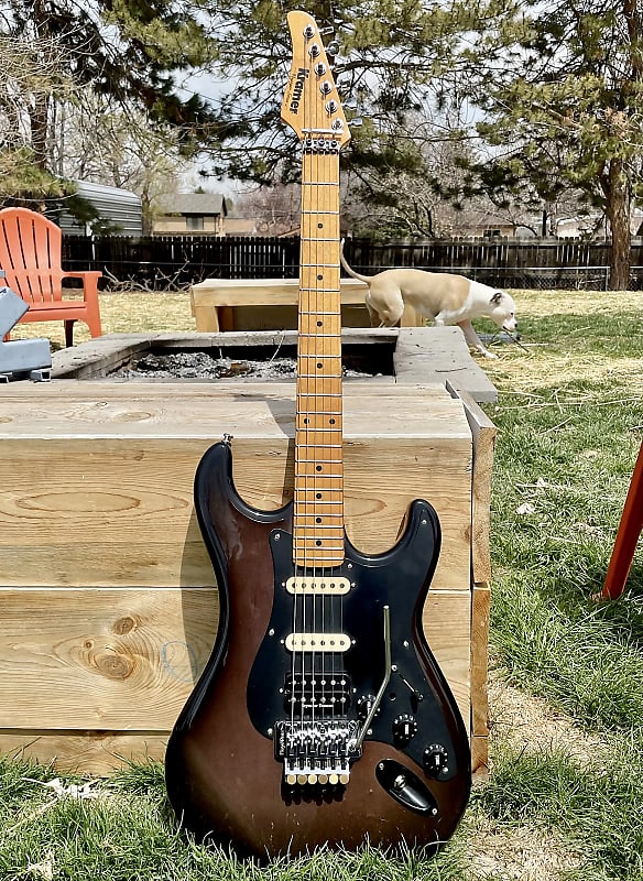 Vintage 1983 Kramer Pacer Deluxe Maple Neck & Body Trans | Reverb