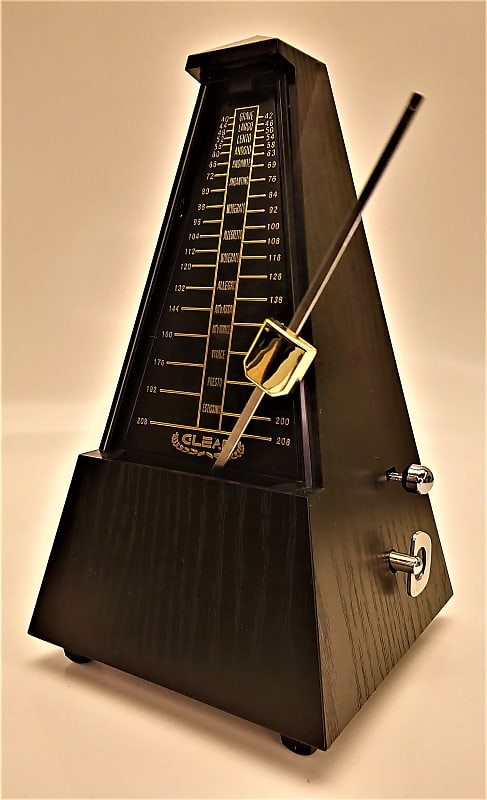 GLEAM High Quality Standard Mechanical Metronome - Black | Reverb
