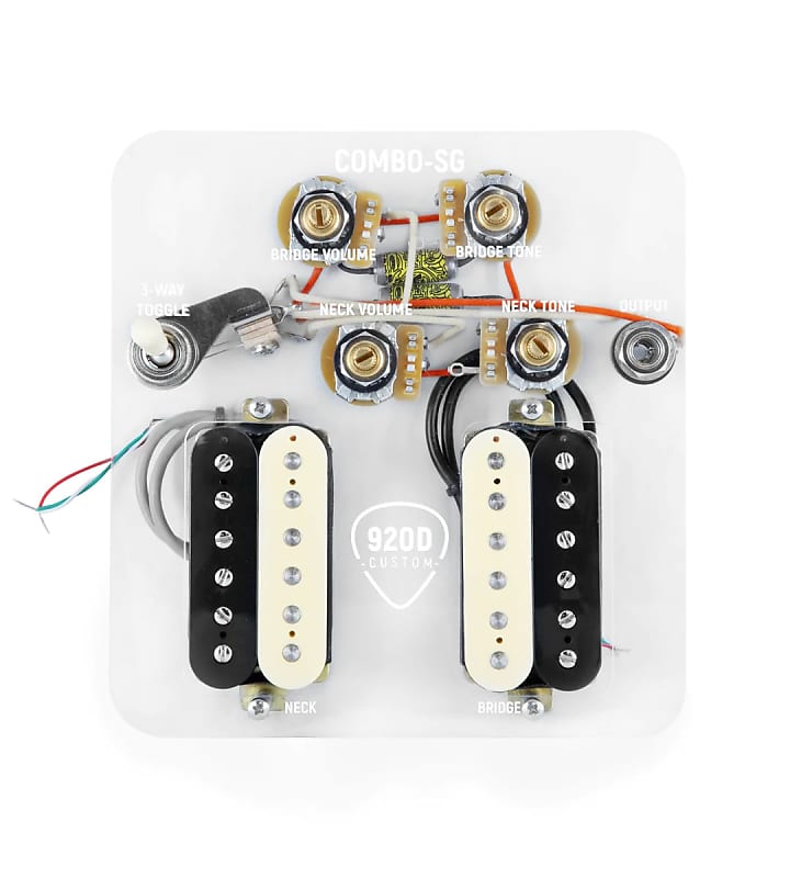 920D Custom Combo Kit for SG With Uncovered Roughneck | Reverb Canada