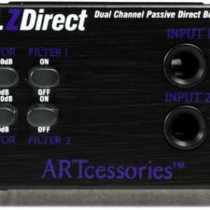 ART DualZDirect Dual Professional Passive Direct Box | Reverb
