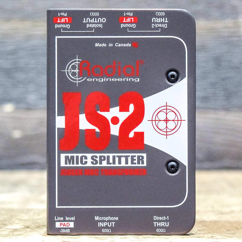 Radial Engineering JS2 Jensen MBC Transformer Passive | Reverb Canada