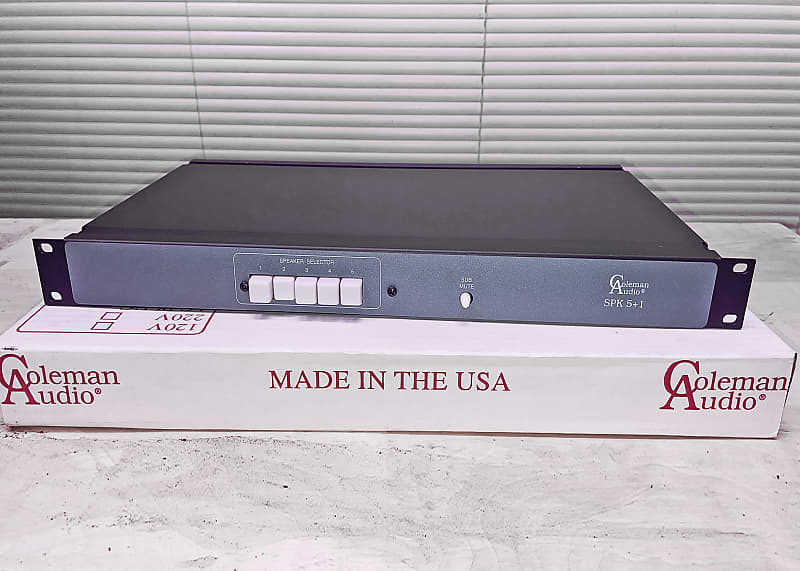 Coleman Audio SPK 5+1 Professional Studio Monitors & Bass | Reverb