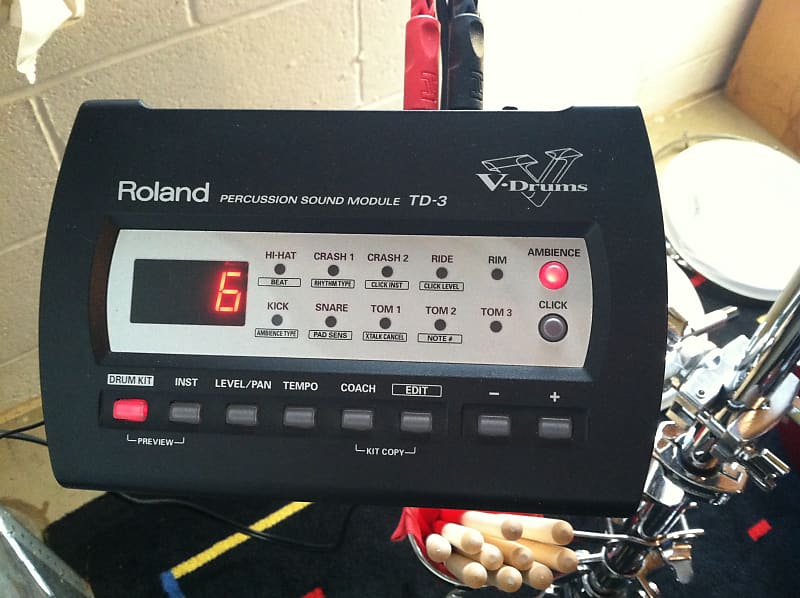 Roland TD-3 V-Drum Module w/Power Supply | Reverb