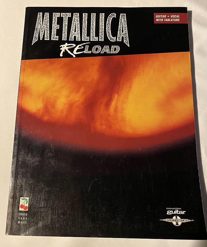 Metallica Re-Load Tablature Book | Reverb