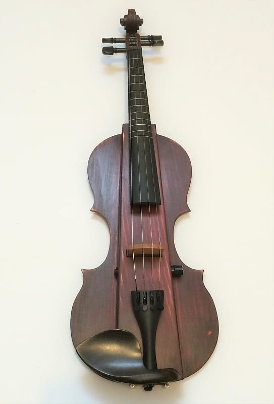 Violin. Fretted electric with lightly stressed antique look . | Reverb