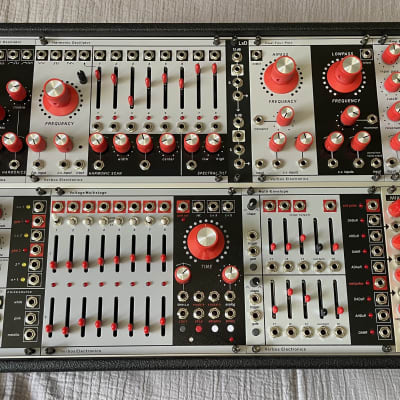 Verbos Electronics Modular System 2020 - Gray and Red and | Reverb