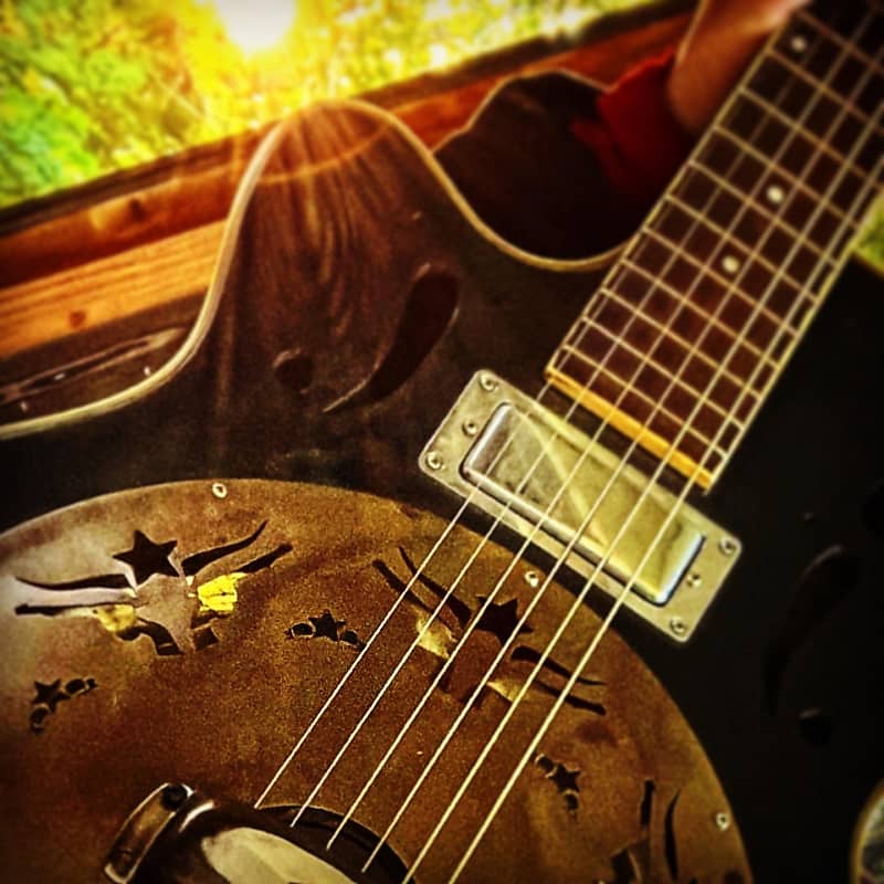 Steel And Gravel Resophonic Coverplates 1881 Single Cone | Reverb