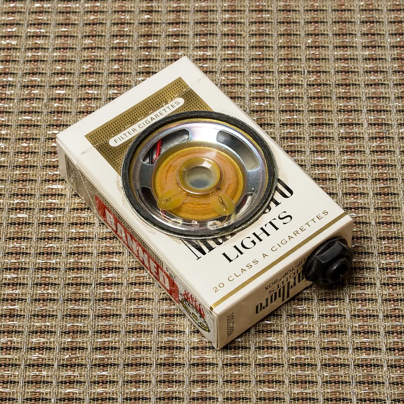 Smokey Amps Cigarette Box Amplifier - Marlboro Lights | Reverb