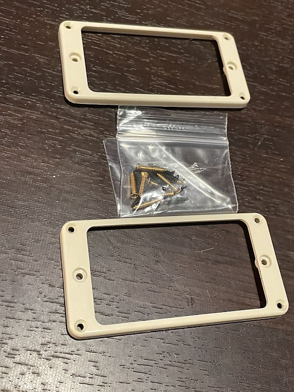 PRS Cream Core USA Humbucker Ring and screw set | Reverb