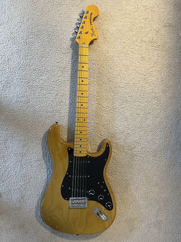 Partscaster Hardtail Stratocaster - Relic Nitro Natural | Reverb