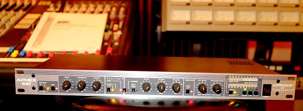 APHEX 661 EXPRESSOR TUBE COMPRESSOR SILVER | Reverb