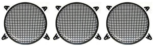3 MK Audio 15" Subwoofer Metal Mesh Cover Waffle Speaker | Reverb