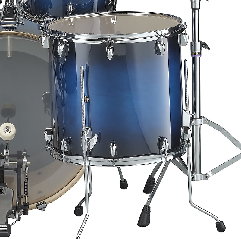 Yamaha Stage Custom Birch 16" Floor Tom Deep Blue Sunburst | Reverb