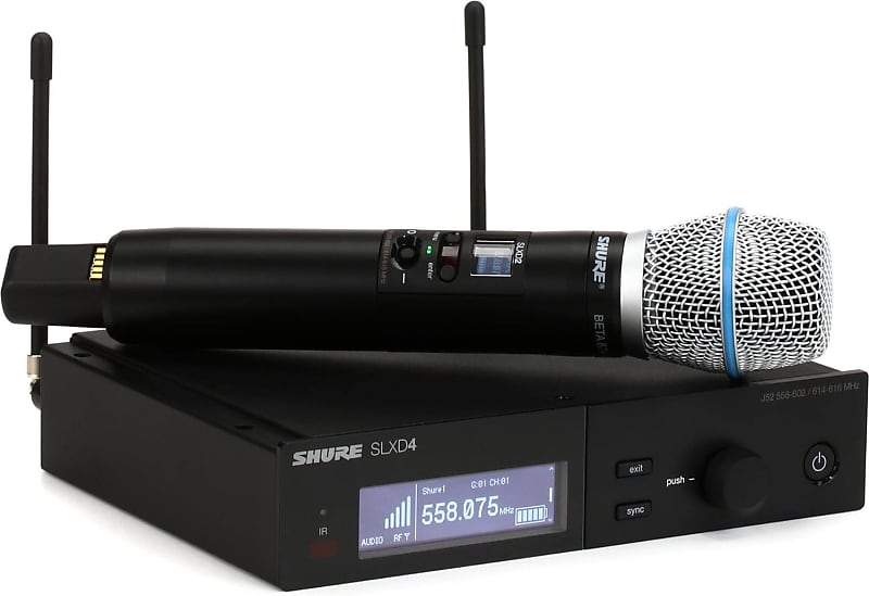 Shure SLXD24/B87A Wireless Microphone System with BETA87A | Reverb