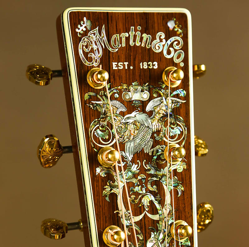 Martin D-100 Deluxe Brazilian Rosewood Acoustic Guitar | Reverb