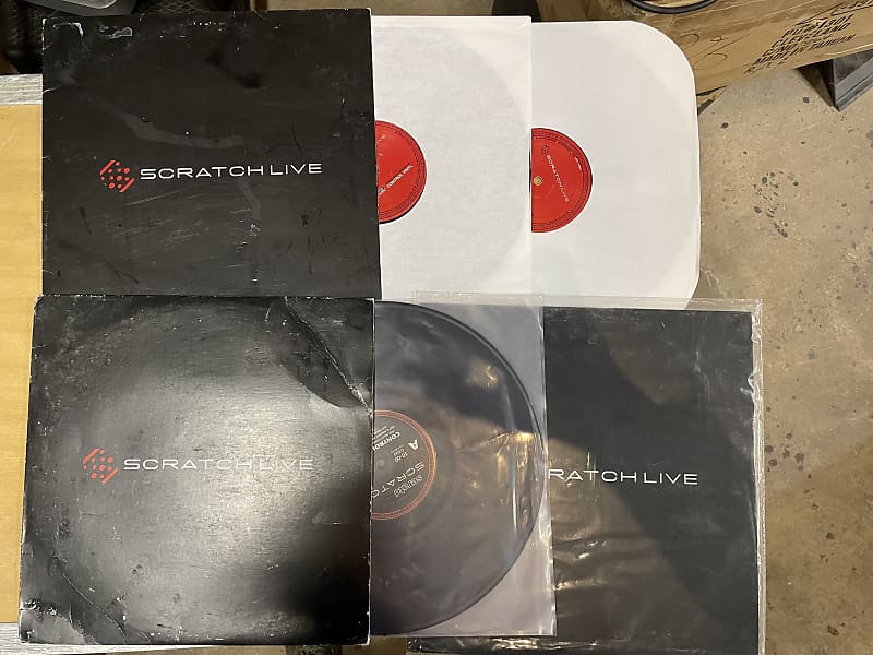 Serato Scratch Live - Four Vinyl Records | Reverb
