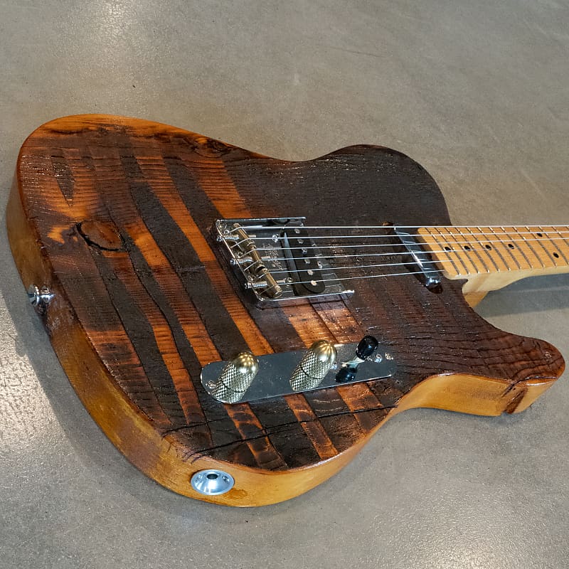Rick Kelly Bowery Pine telecaster-style guitar 2014 | Reverb