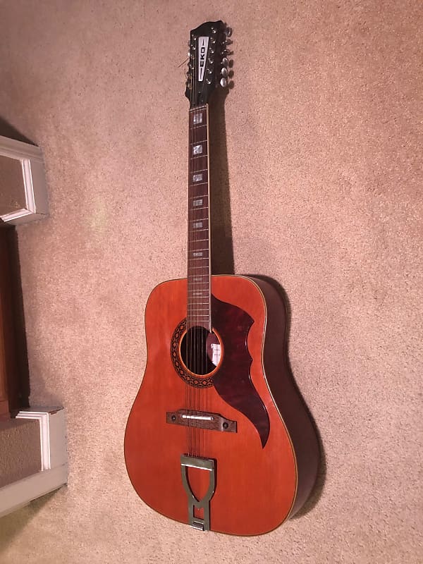 Eko Ranger 12 String 1960's Natural Finish | Reverb