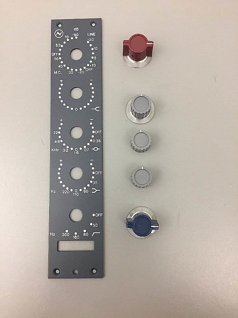 Authentic Neve 1073 Faceplate w/ Knobs | Reverb