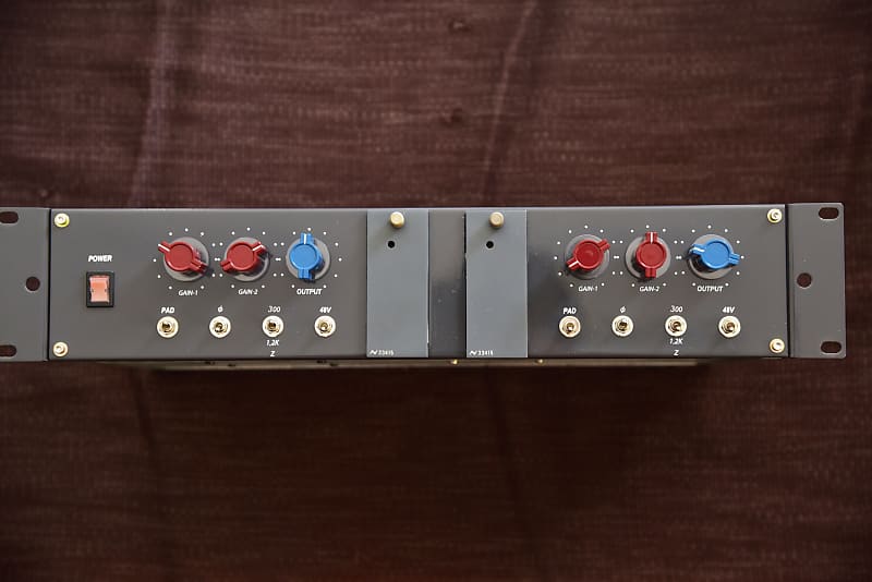 Vintage racked pair of NEVE 33415 preamp | Reverb