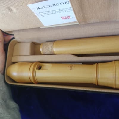New Moeck Rottenburgh 4424 Tenor Recorder - Boxwood with Case | Reverb