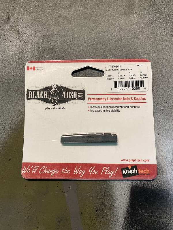 Graph Tech Black Tusq XL 2020s - Black | Reverb