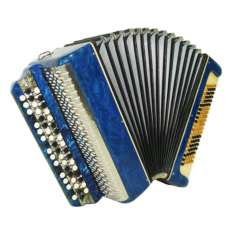 Folk Russian Bayan Tembr, Used Accordion Instrument, 100 Bass | Reverb
