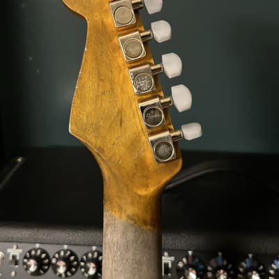 Custom SRV "Number One" Stratocaster Heavy Relic | Reverb