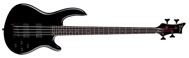 Dean Guitars E4 EMG CBK Edge 4-String Bass Guitar with EMGs, | Reverb