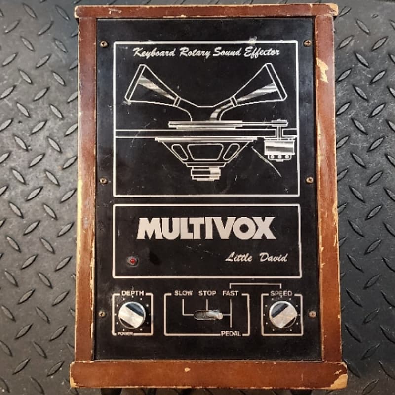 Multivox LD-2 Little David Rotary Speaker Vintage Leslie | Reverb