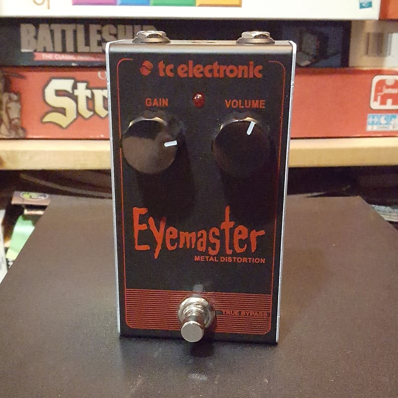 TC Electronic Eyemaster Distortion Pedal 2000's Black/Metal | Reverb