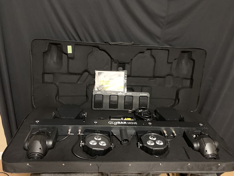 Chauvet DJ Gig Bar Move 5-in-1 LED Lighting System with 2 | Reverb