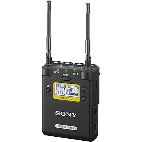 Sony URX-P03D 2-Channel Portable Wireless Receiver for UWP-D | Reverb