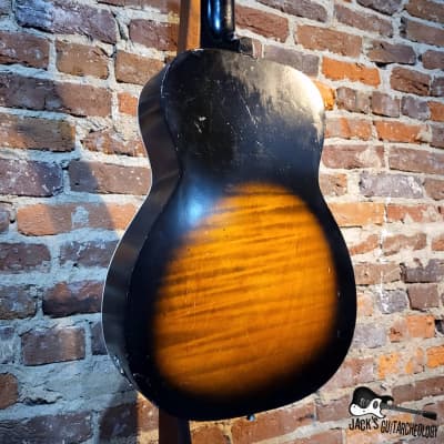 Silvertone Mo.604 Rubber Bridge Parlor Guitar (1968 - | Reverb