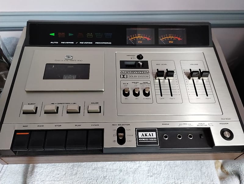 Akai GXC-75D cassette deck cassette deck in excellent | Reverb