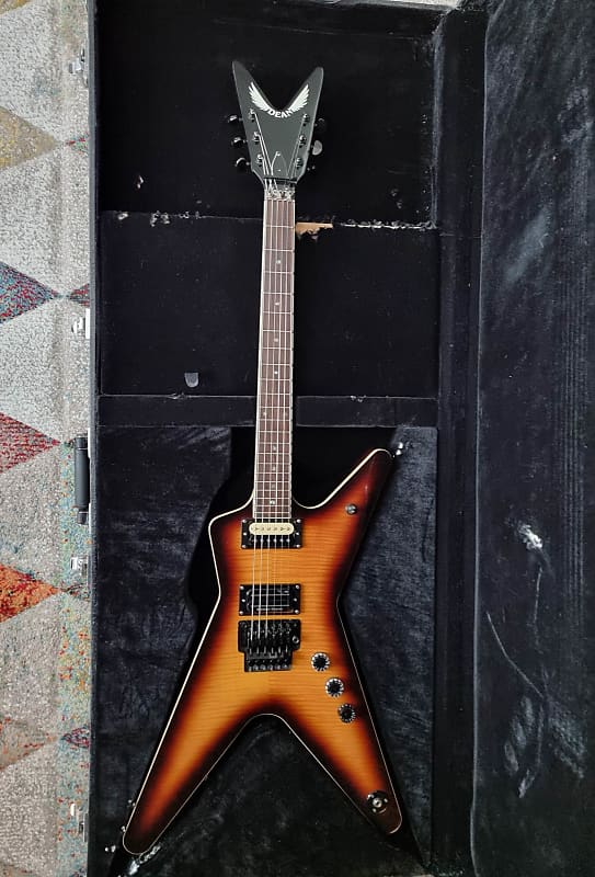 Dean Dime ML 79 Trans Brazilia (Upgraded) / Korean (1997-2005 | Reverb