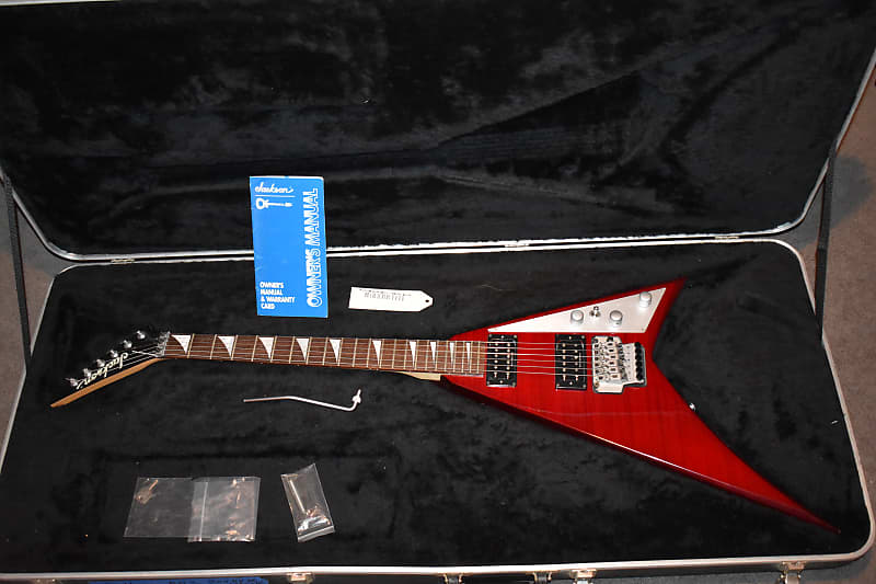 Jackson RR3R - 1998 Transparent Red-MIJ Satin Hardware | Reverb