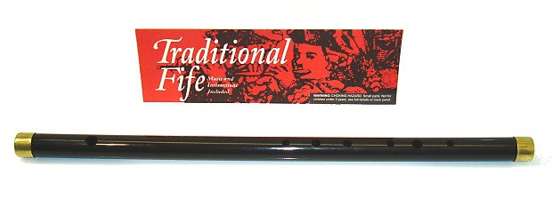 Cooperman Bb Plastic Fife With Fingering Chart | Reverb