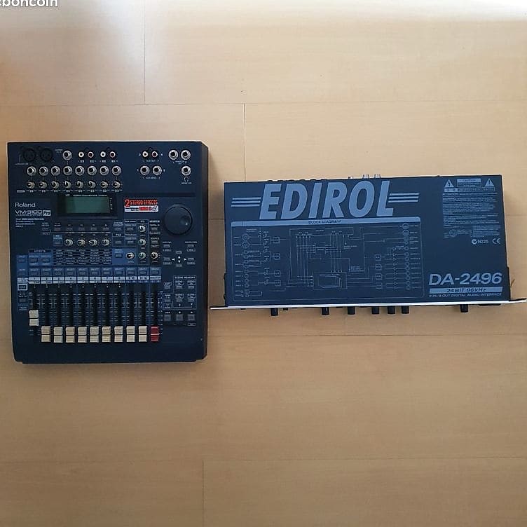 Digital mixer Roland VM3100 Pro + Edirol DA-2496 20 inputs | Reverb