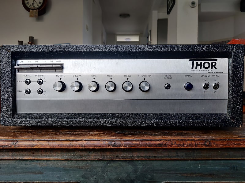 Thor 134 Watt Vintage Valve amp Terry Marshall 1972 | Reverb