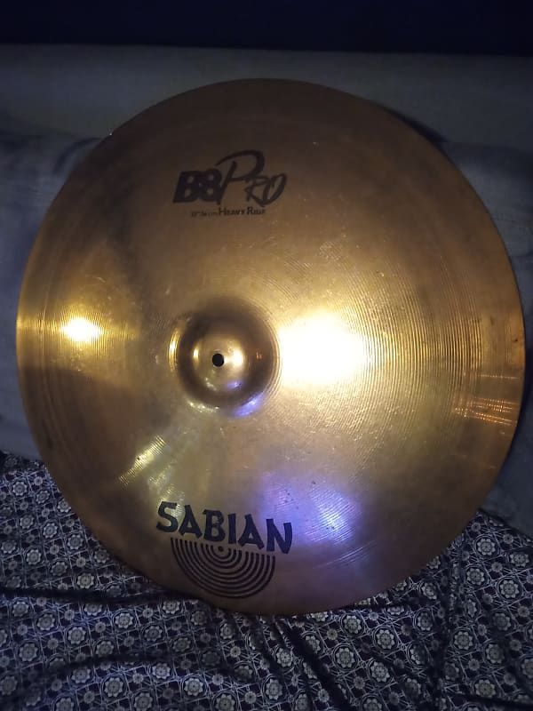 RARE Sabian B8pro 22" heavy ride cymbal | Reverb