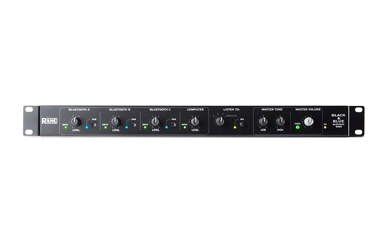 Rane, 3 Bluetooth Mixer Amplifier, Black (BLACKANDBLUEXUS) | Reverb
