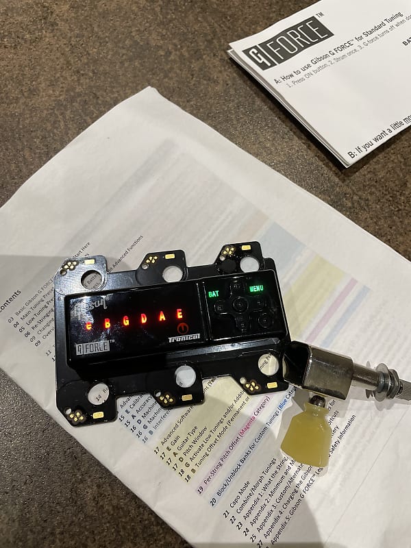 Gibson G-force robot tuner Mid 2000s - Black | Reverb UK