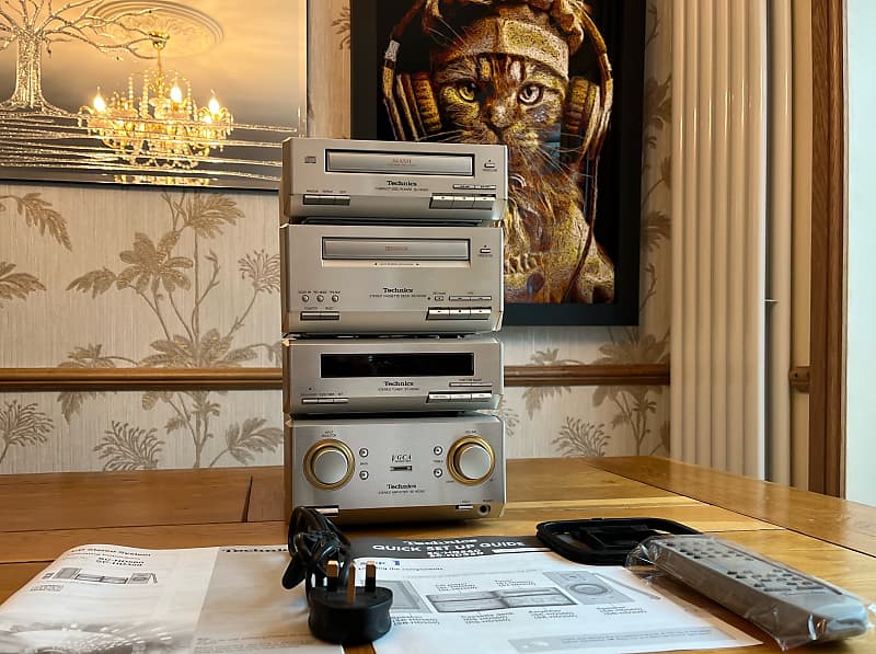 Technics SE-HD350 Stack - Amplifier, CD Player, Cassette | Reverb UK